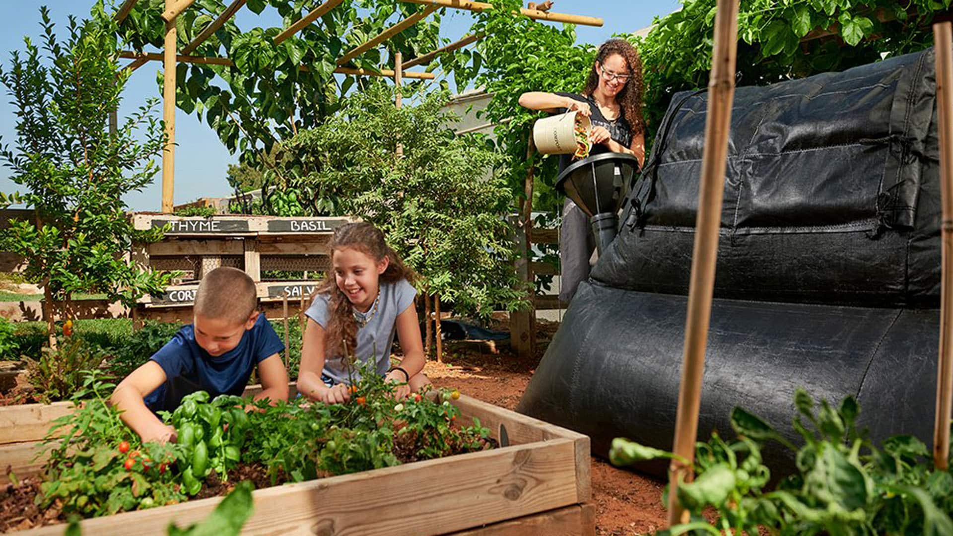 Biogas im Garten selbstgemacht - Israelnetz
