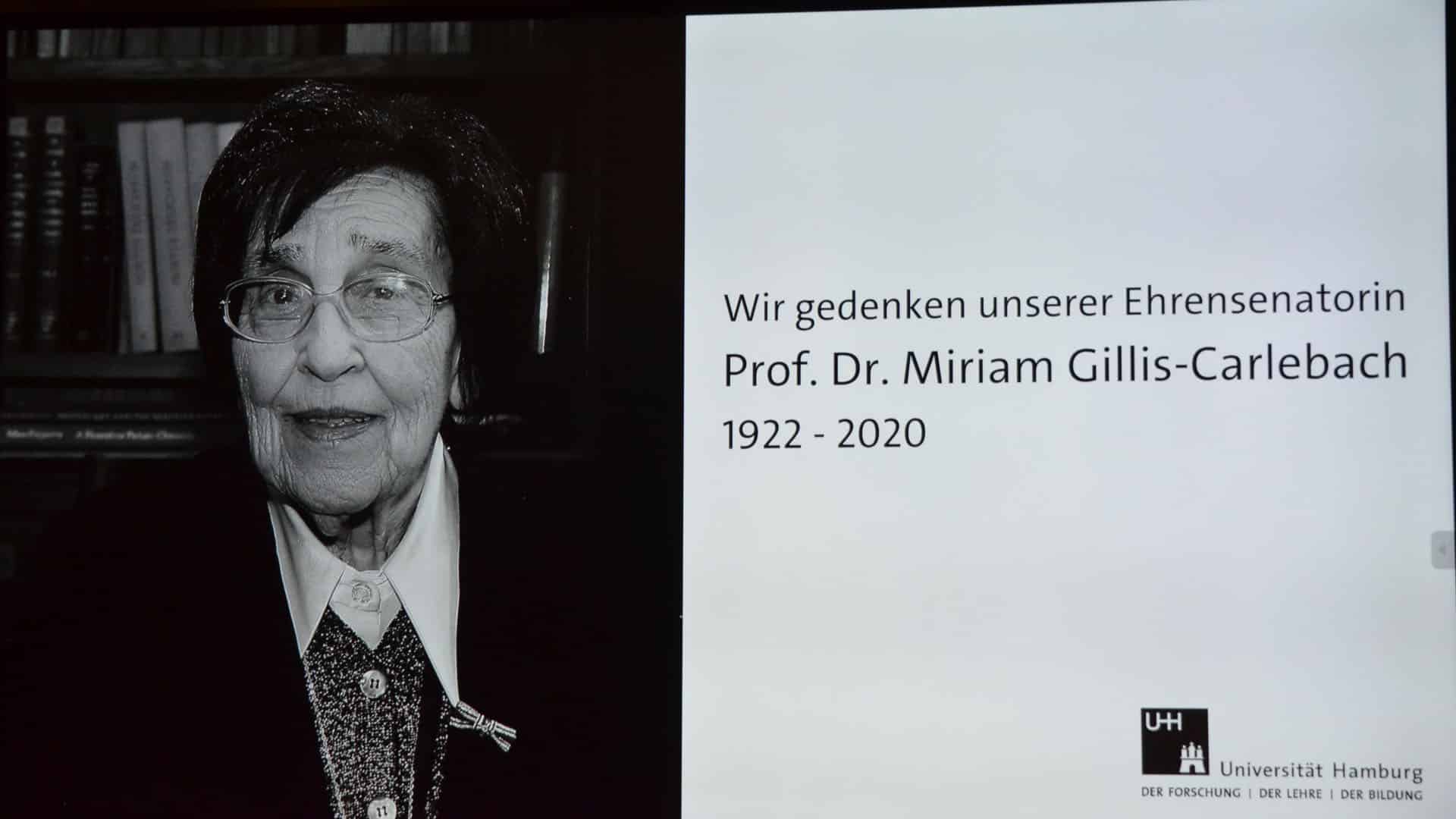 Universität Hamburg verleiht zum zehnten Mal den Carlebach-Preis ...