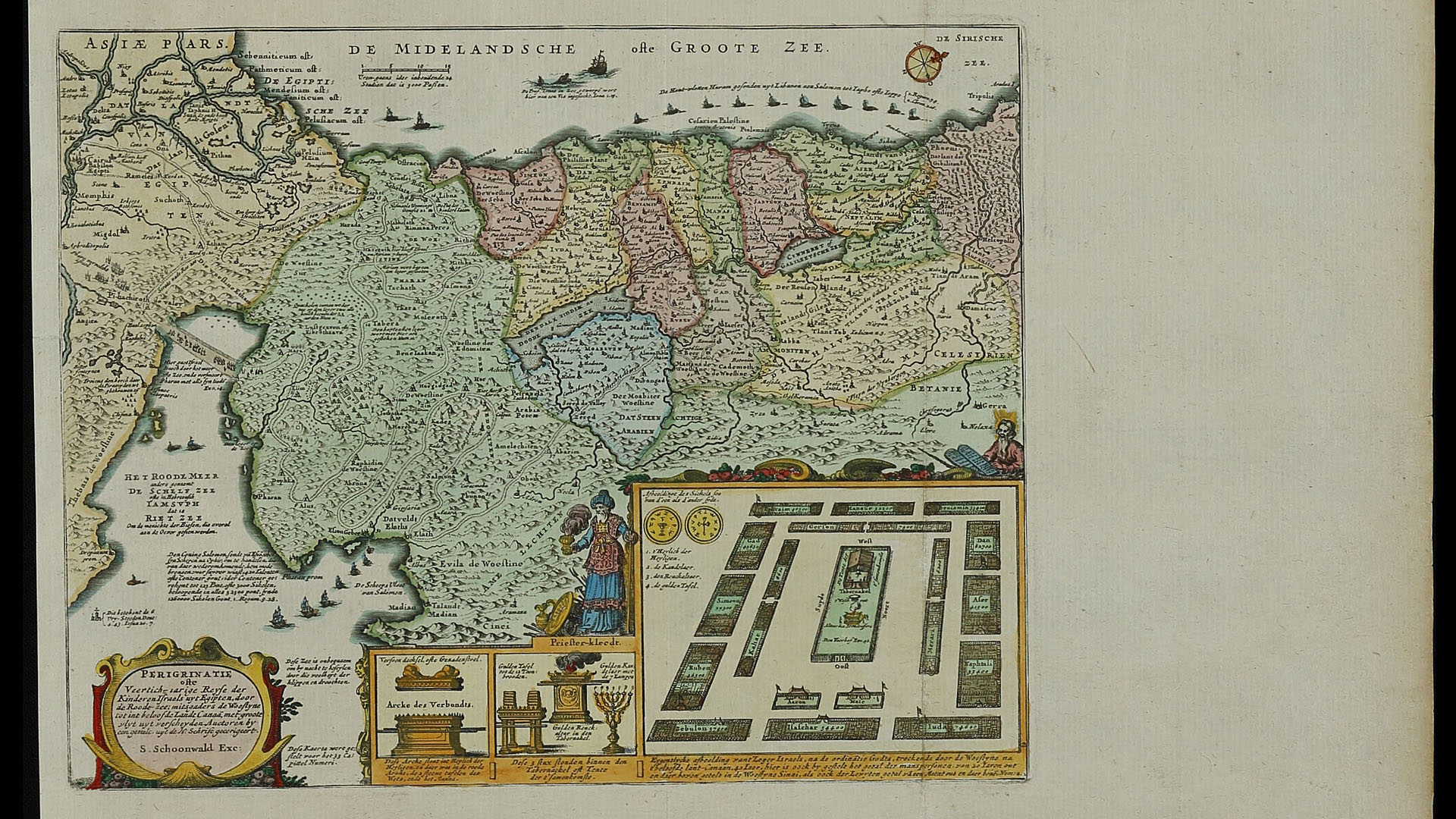 Alte Karten des Landes Israel - Israelnetz