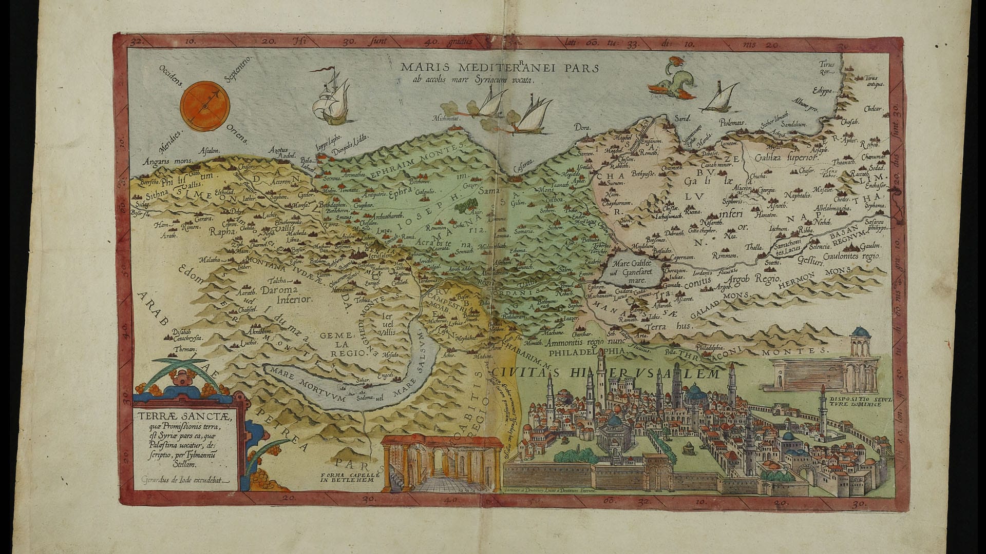 Alte Karten des Landes Israel - Israelnetz