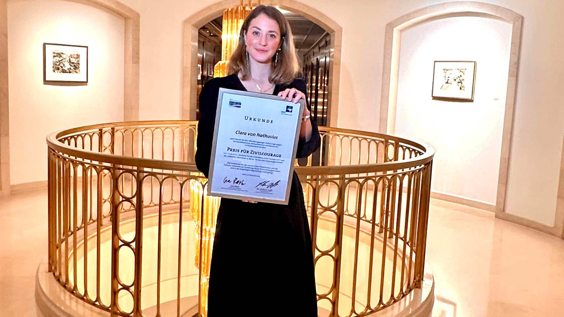 Mitgründerin von „Fridays for Israel“ ausgezeichnet - Israelnetz