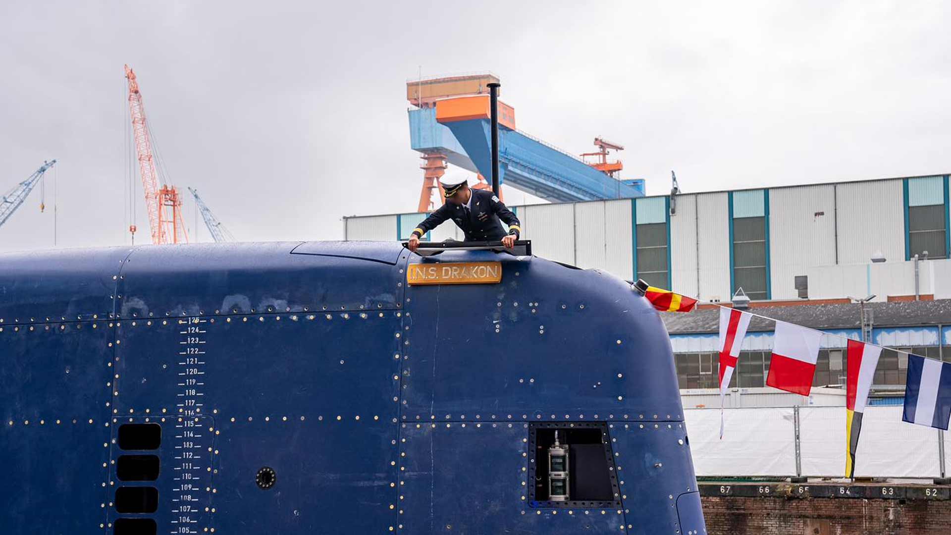 Israelisches U-Boot in Kiel getauft - Israelnetz