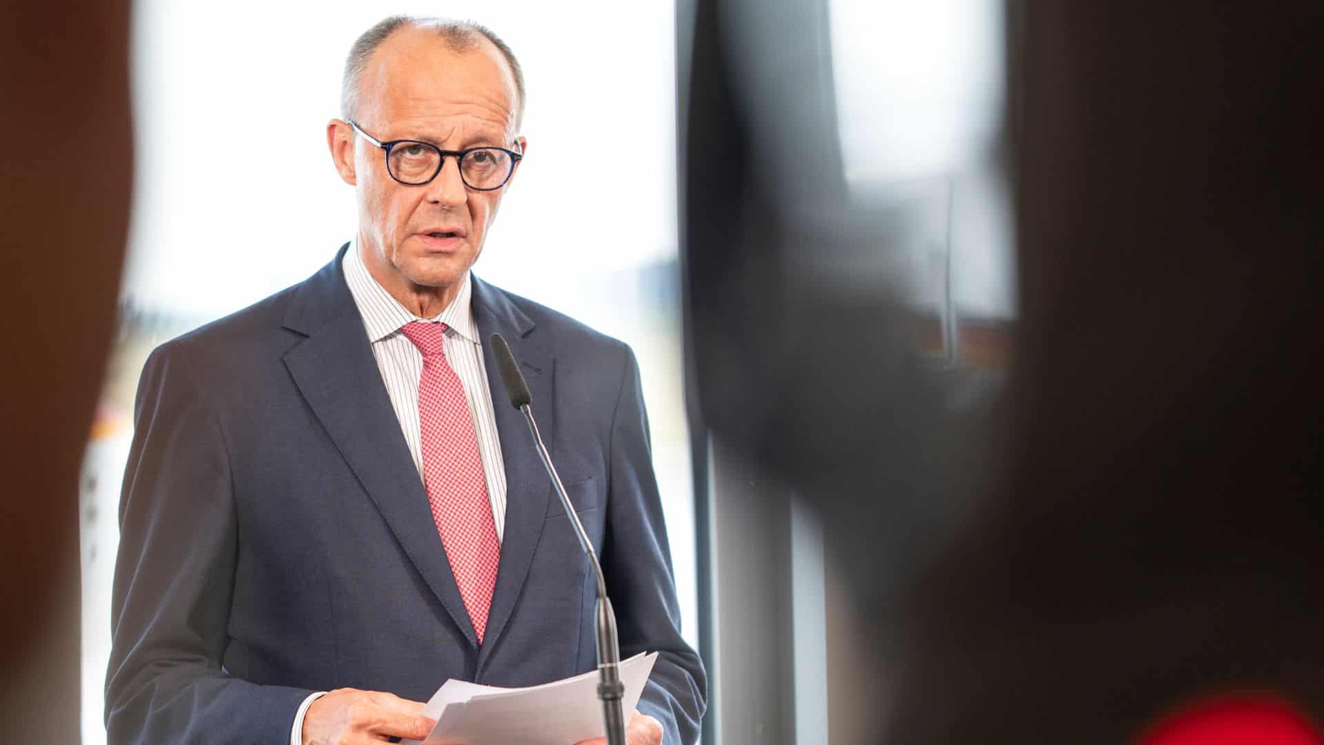 Merz: Meine Regierung wird an der Freundschaft zu Israel arbeiten ...