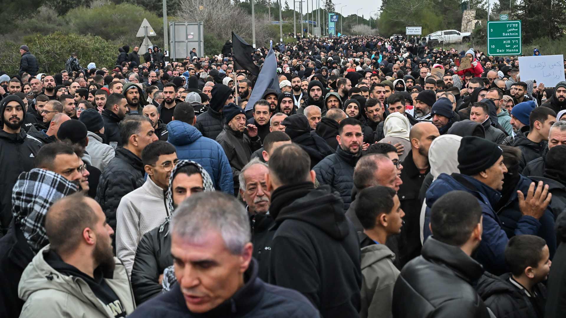Demonstration: Zehntausende Araber fordern mehr Polizeieinsatz gegen ...